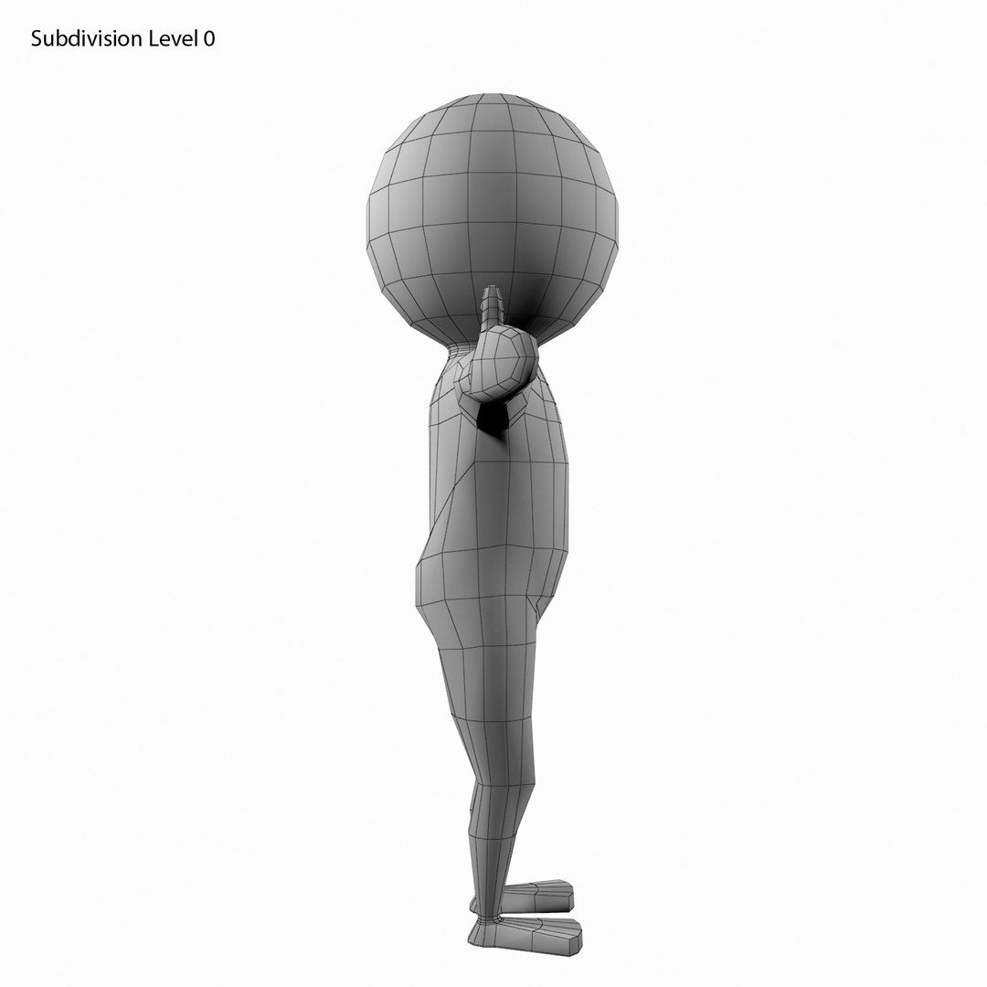 Virtual Man 3d Model
