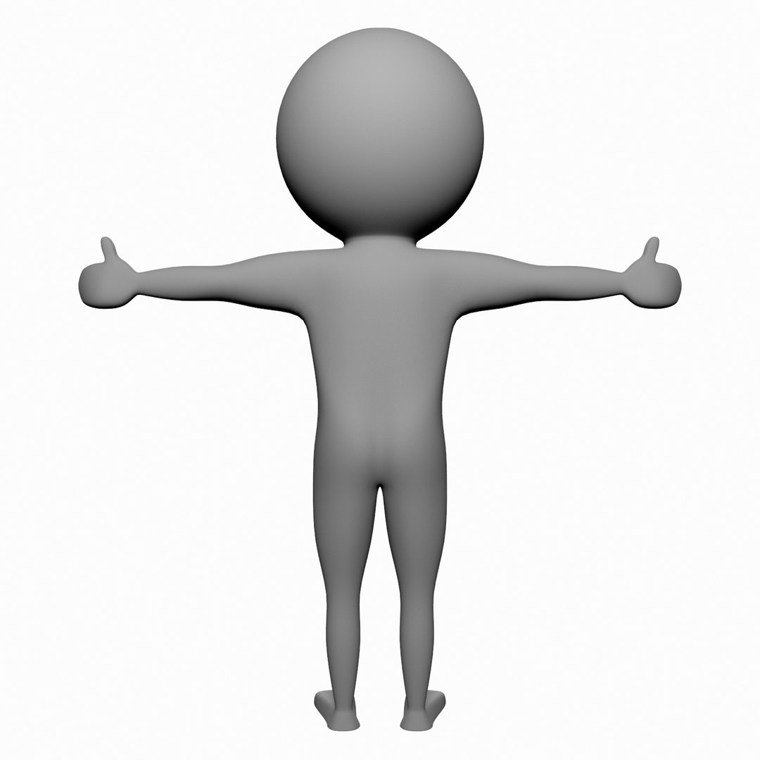 Virtual Man 3d Model