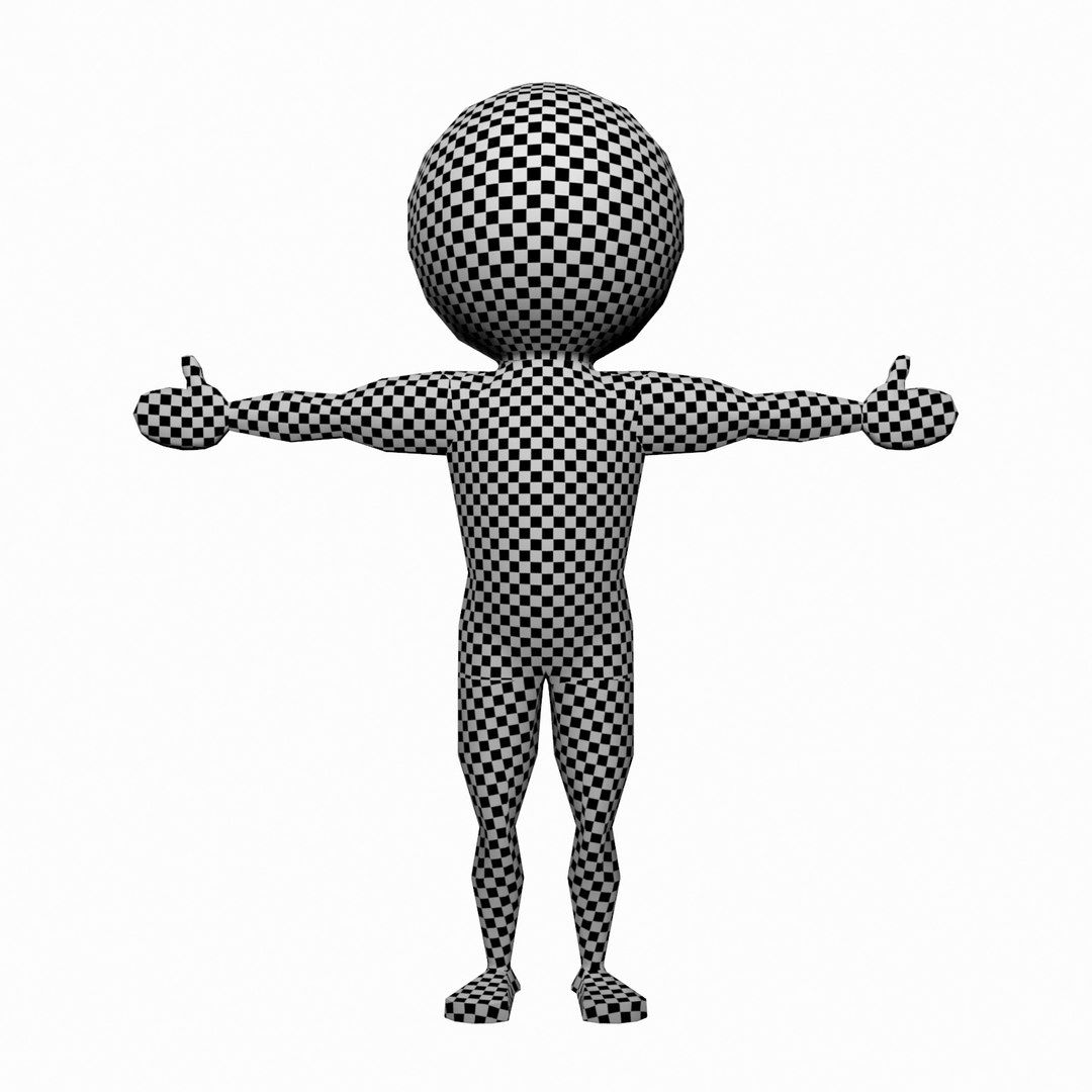 Virtual Man 3d Model