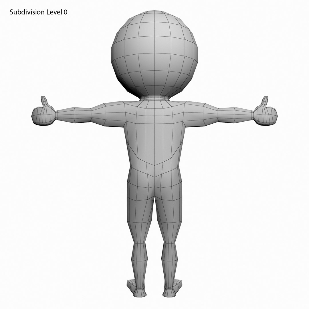 Virtual Man 3d Model