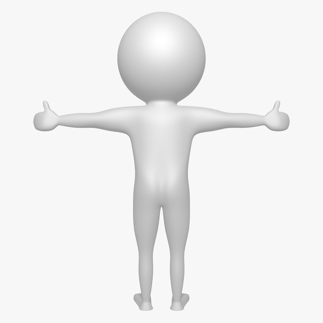 Virtual Man 3d Model