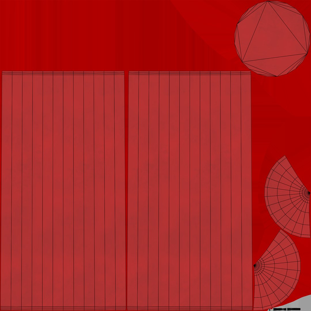 3D Red Fat Candle - TurboSquid 2140759
