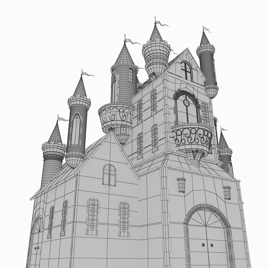 3d Castle Cartoon