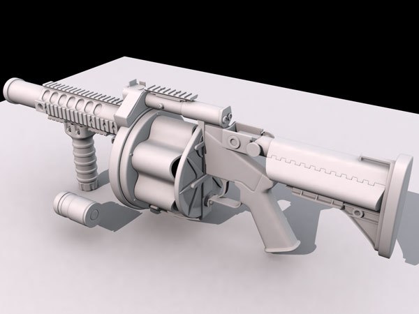 3d model hi-poly mgl-140 mgl