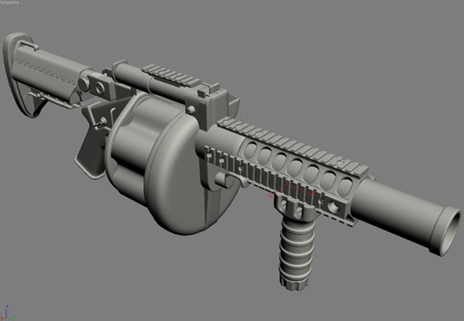 3d Model Hi-poly Mgl-140 Mgl