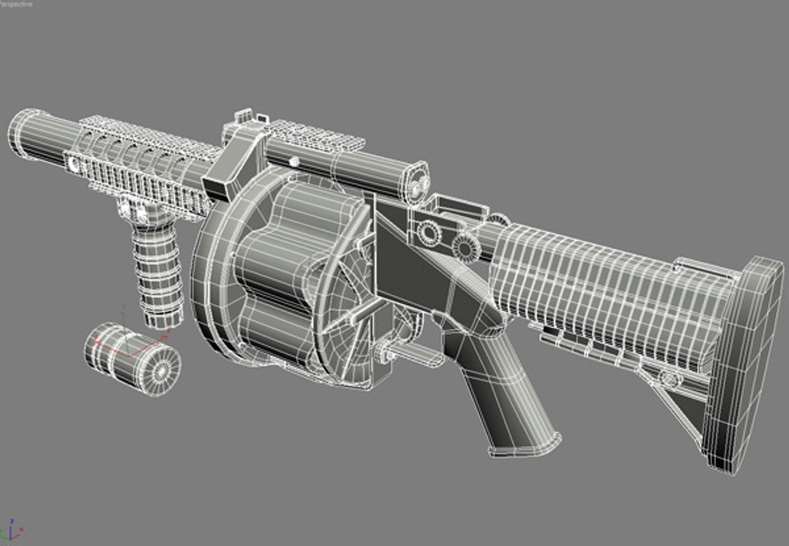 3d Model Hi-poly Mgl-140 Mgl