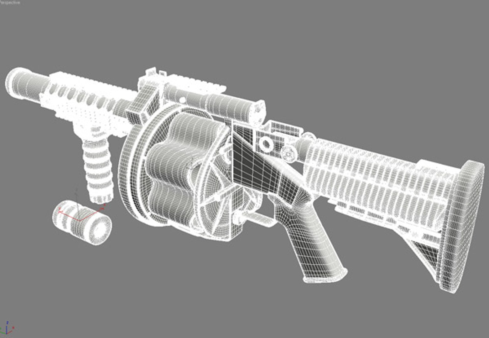 3d Model Hi-poly Mgl-140 Mgl