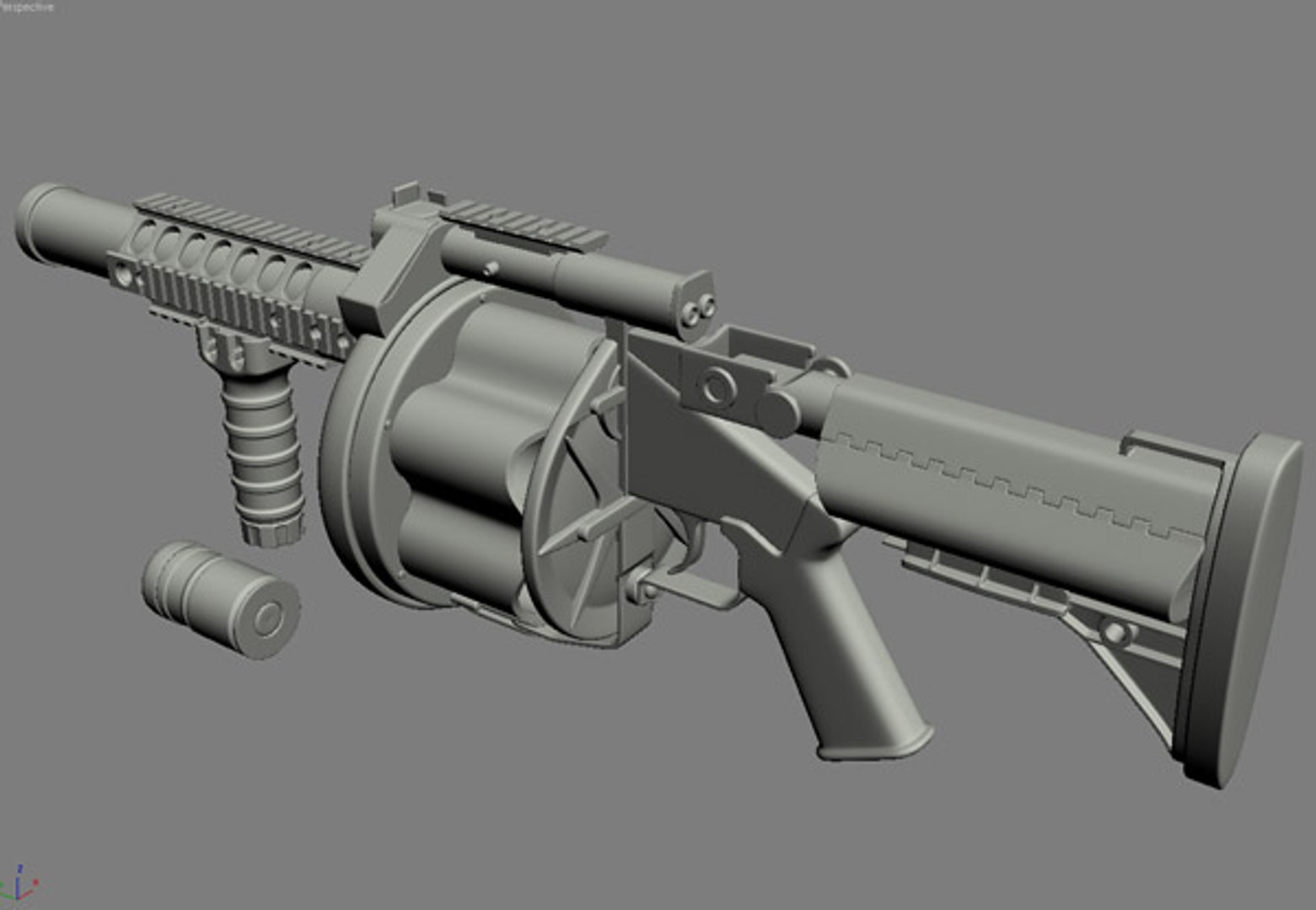 3d Model Hi-poly Mgl-140 Mgl