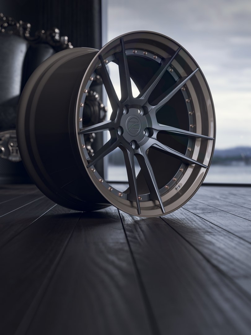 3D wheel zp2 model - TurboSquid 1565564