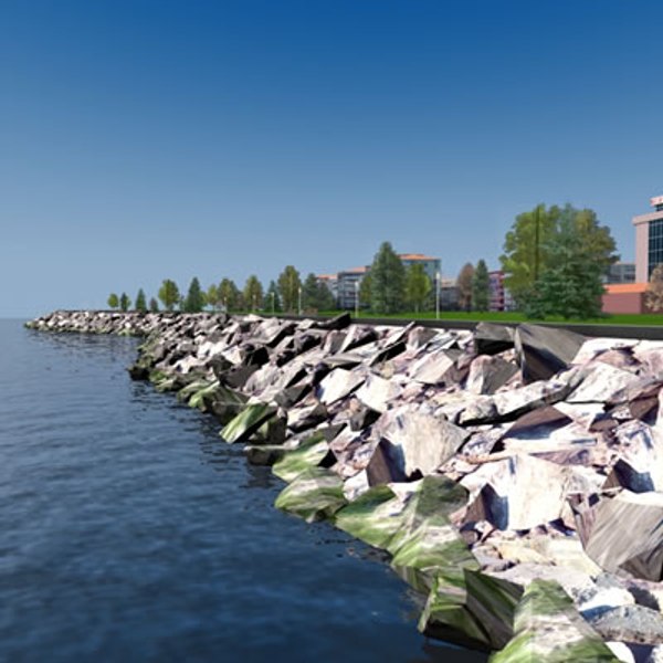 3D Shore Models | TurboSquid