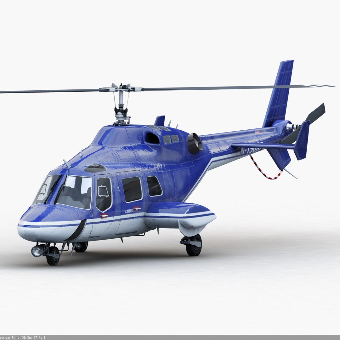 3d Model Bell 222