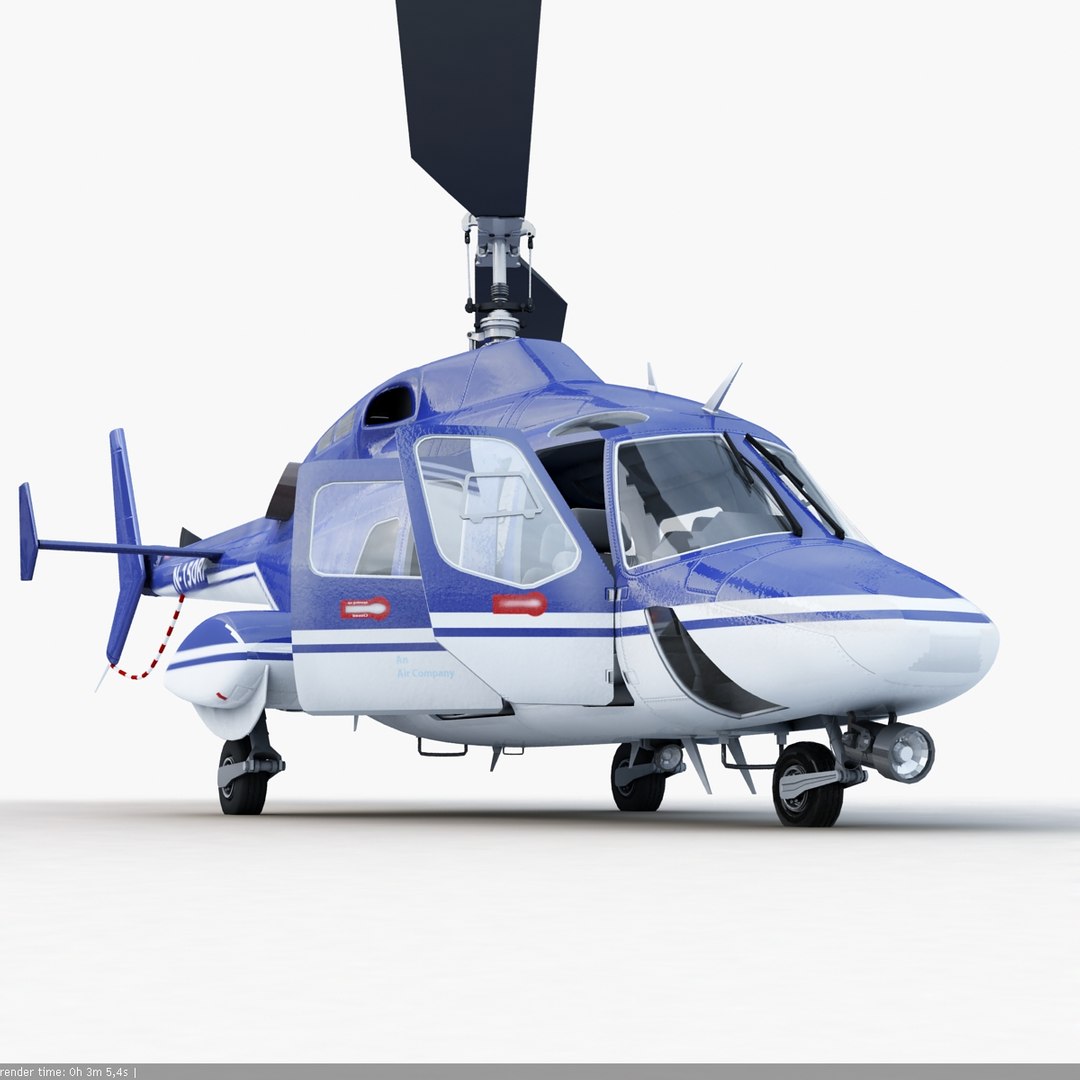 3d Model Bell 222