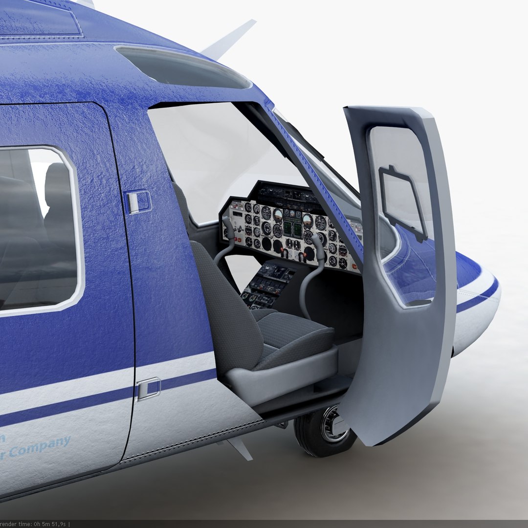 3d Model Bell 222
