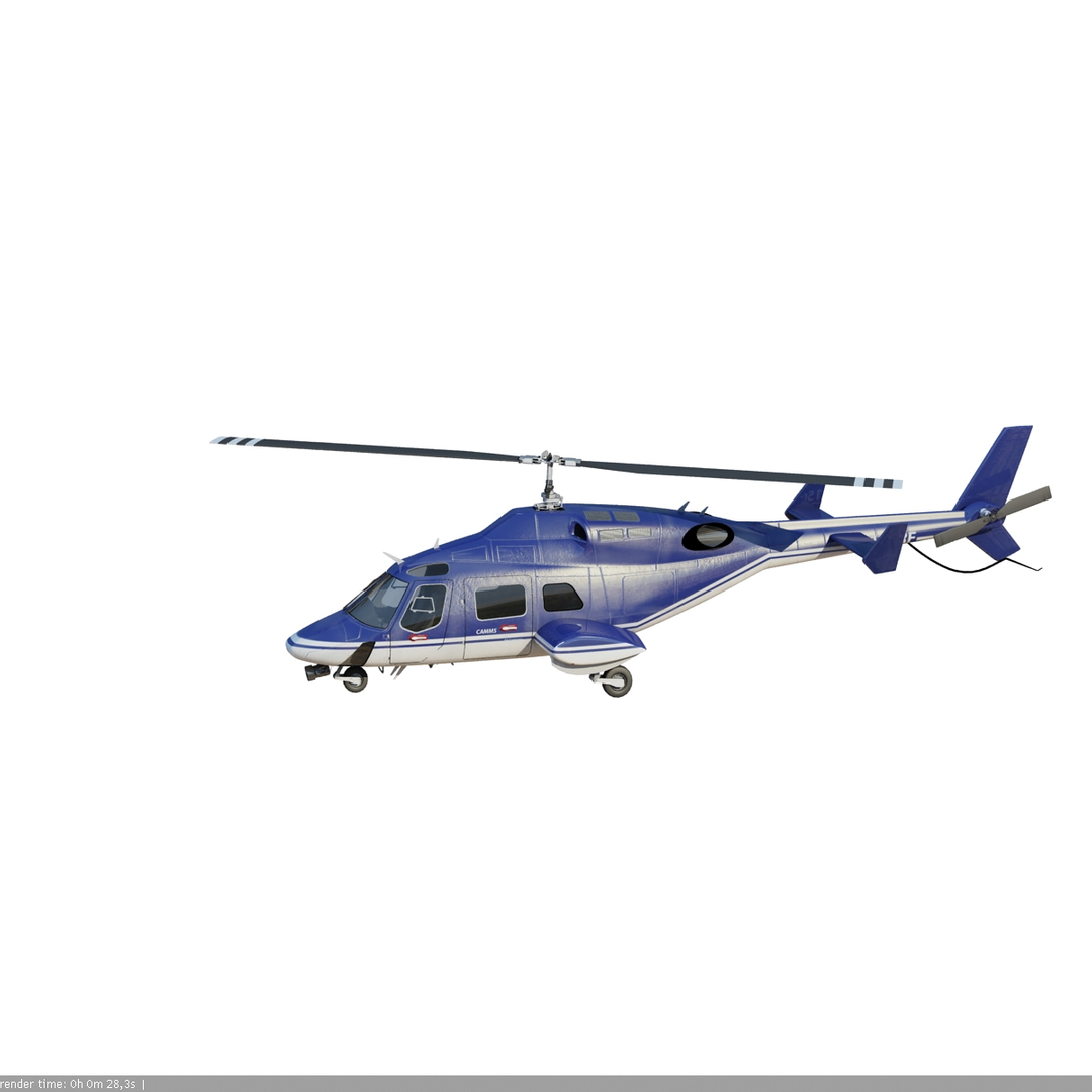 3d Model Bell 222
