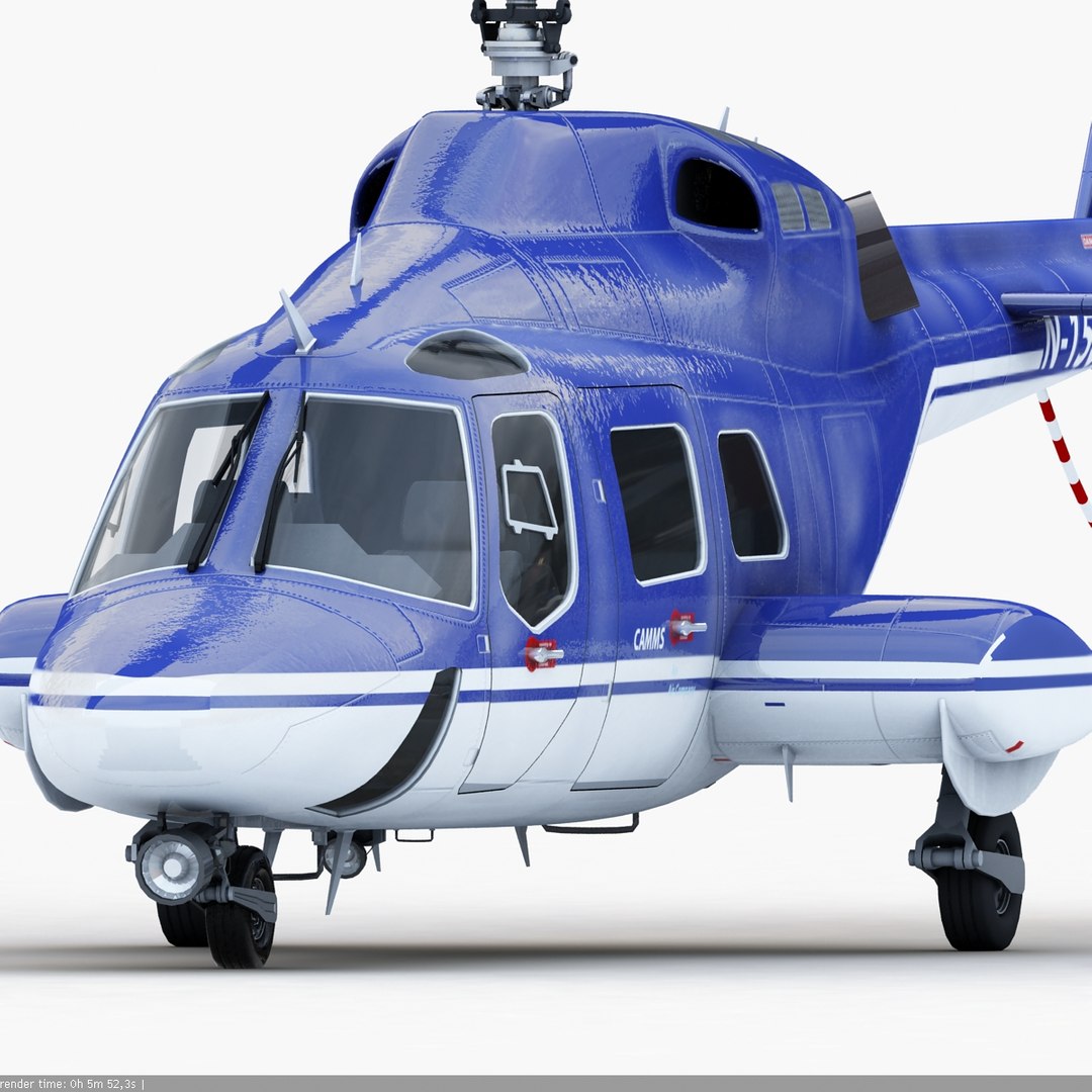 3d Model Bell 222