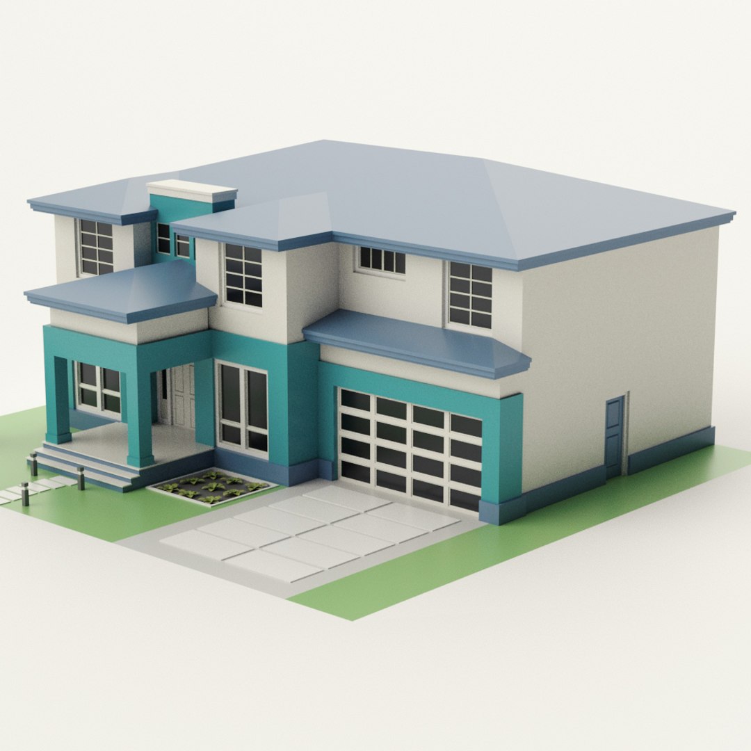 3D Model Modern House 14 - TurboSquid 1716974
