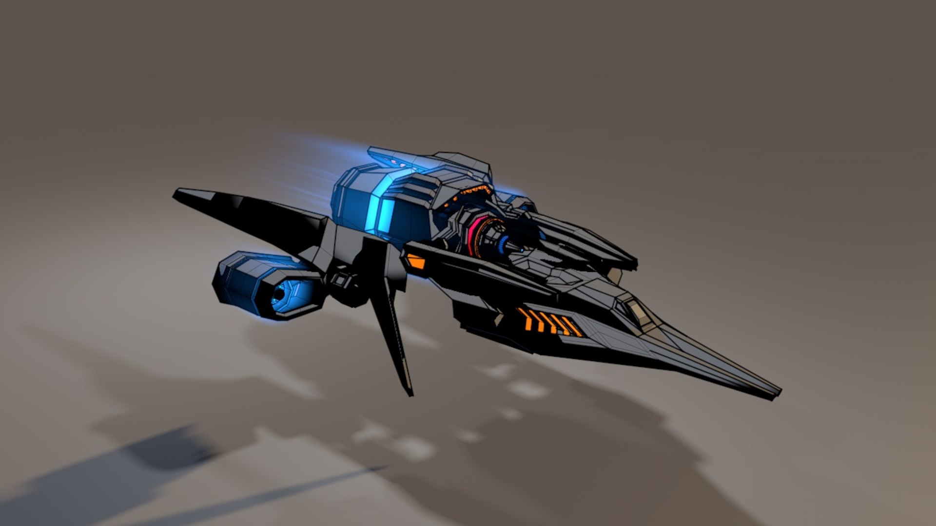 3D Sci Fi Spaceship Model - TurboSquid 2116050