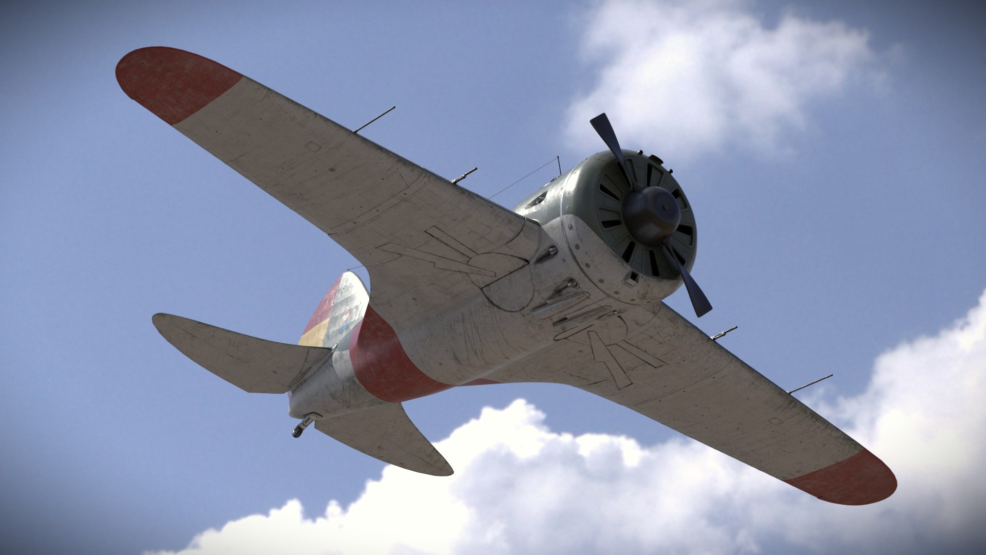 Polikarpov I-16 3D Asset - Mosca Rata Fighter Model - TurboSquid 2214154