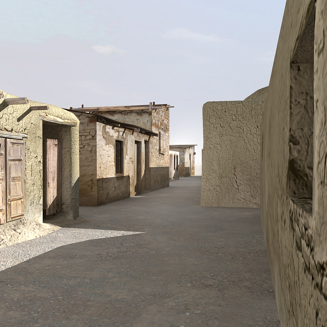 3d 3ds afghan houses cottages