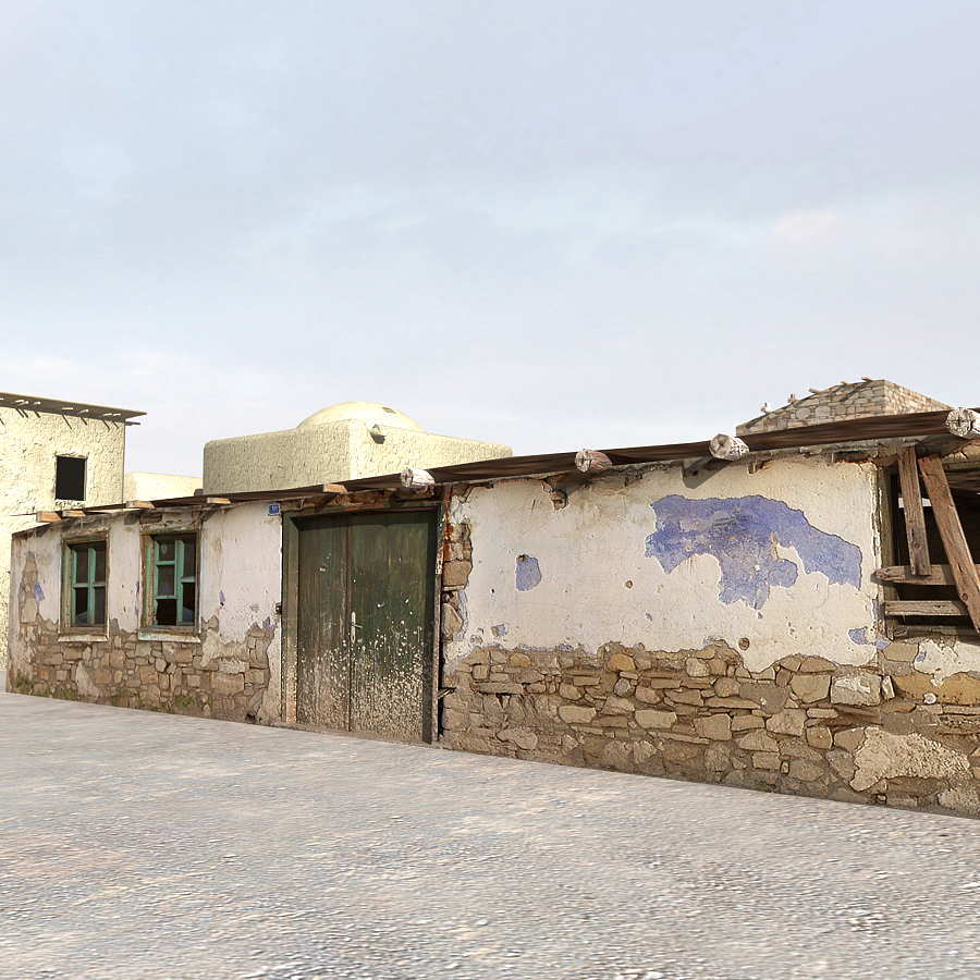 3d 3ds afghan houses cottages