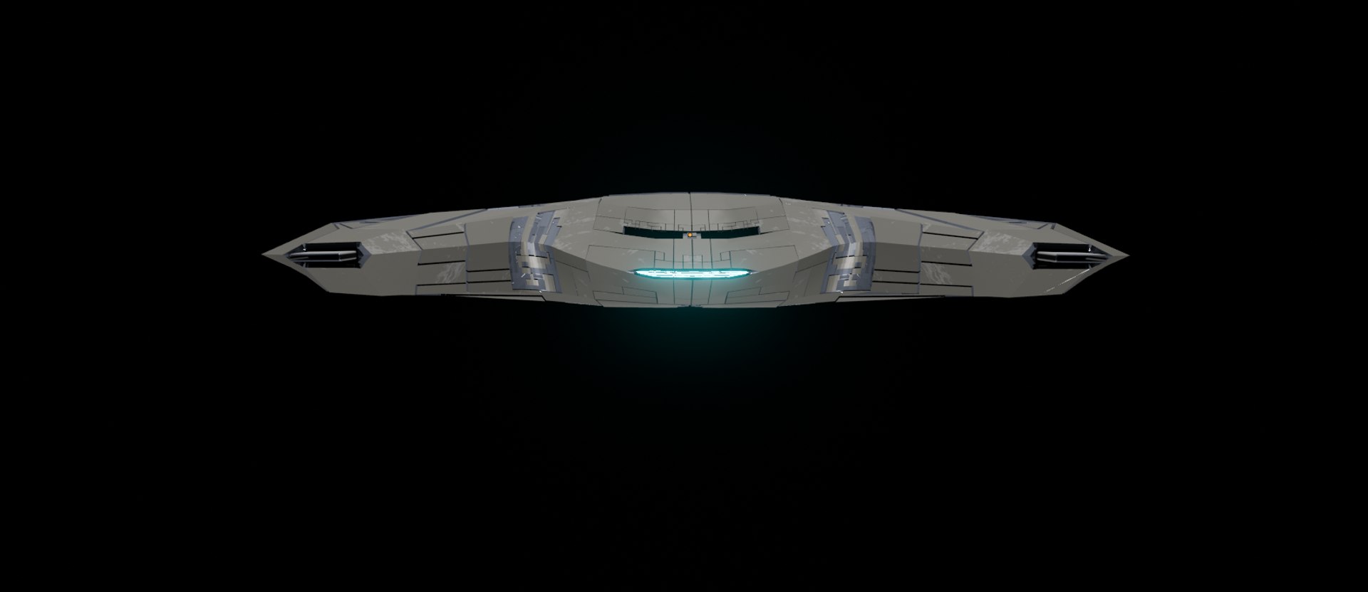 3D FG-38 Engel Medium Fighter Spaceship1 - TurboSquid 2178231