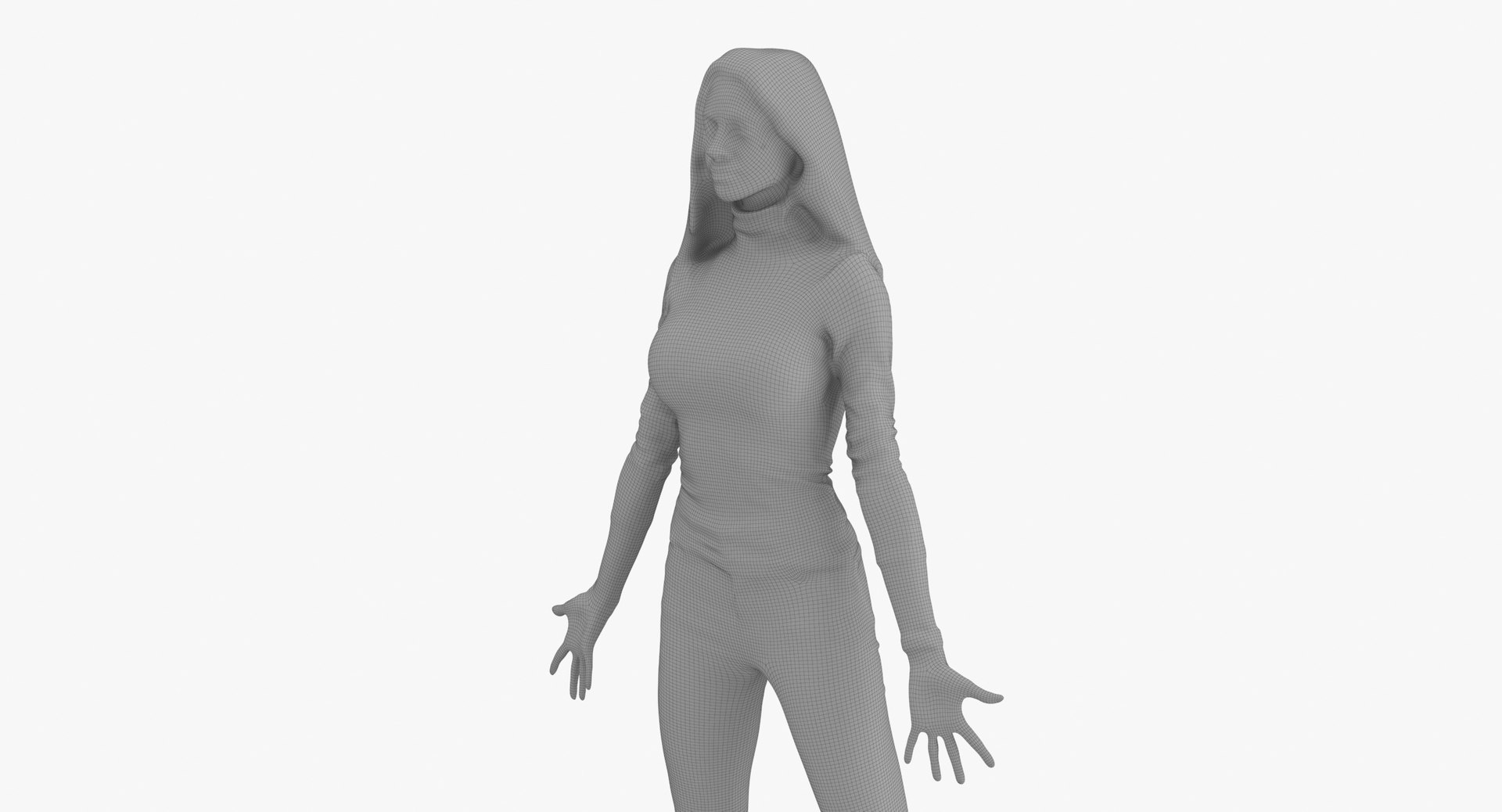 3D Sofia Casual Autumn A Pose - TurboSquid 1982787