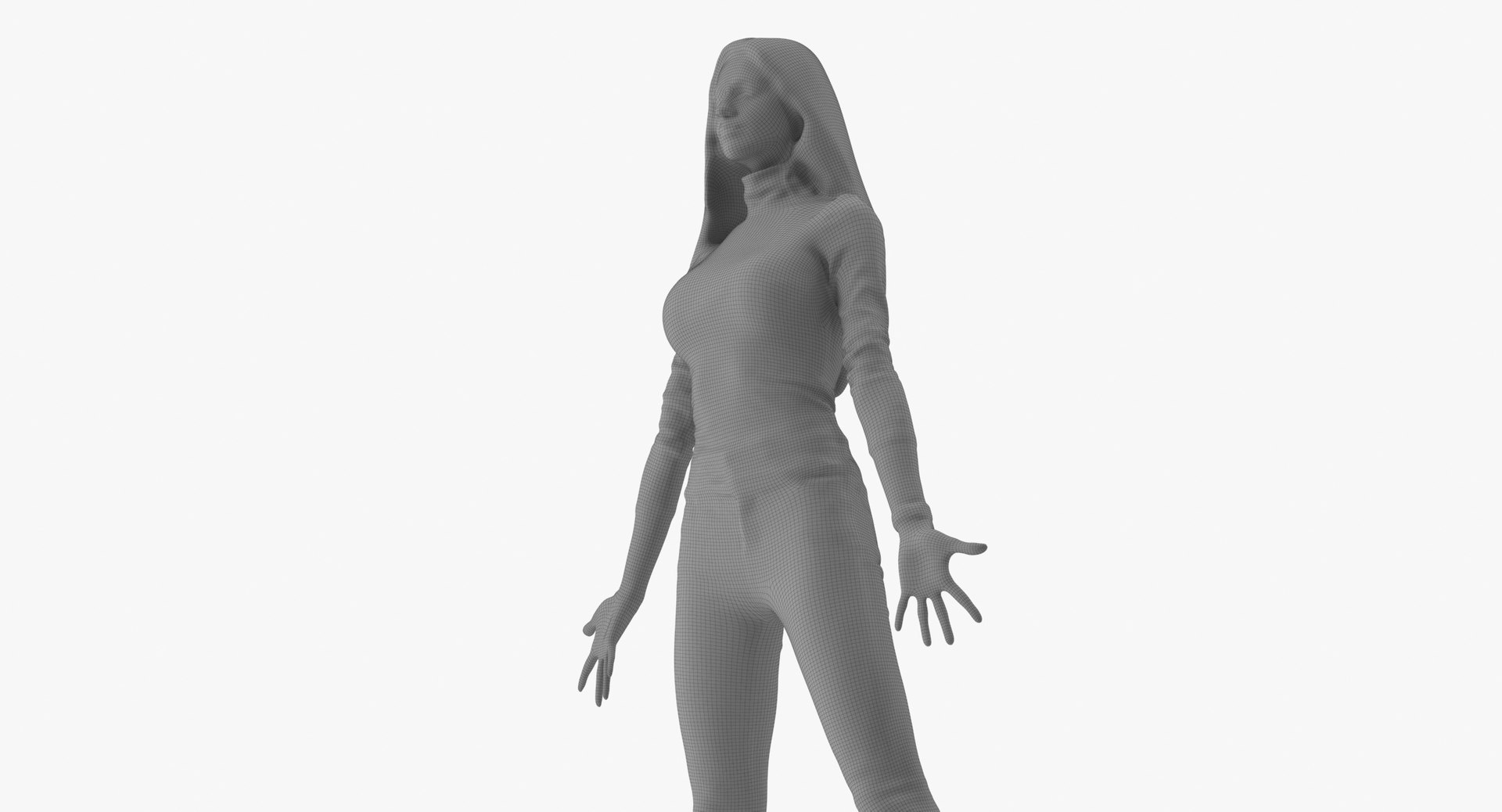 3D Sofia Casual Autumn A Pose - TurboSquid 1982787
