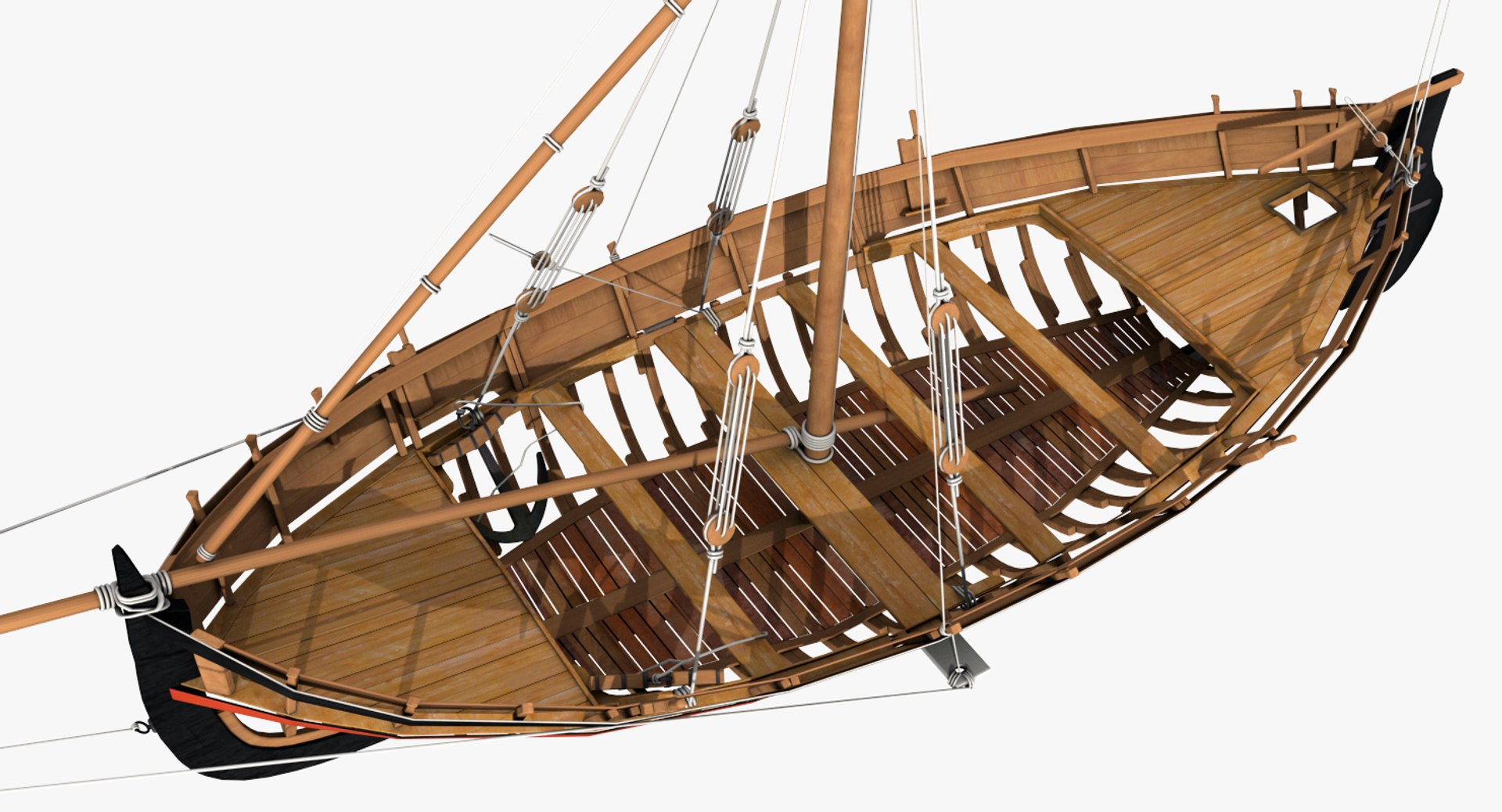 3D sailing boat falkusa gajeta - TurboSquid 1299561