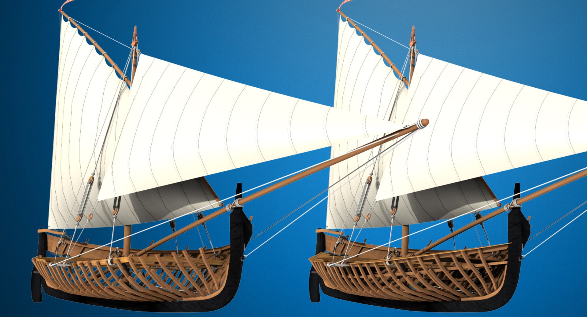 3D Sailing Boat Falkusa Gajeta - TurboSquid 1299561