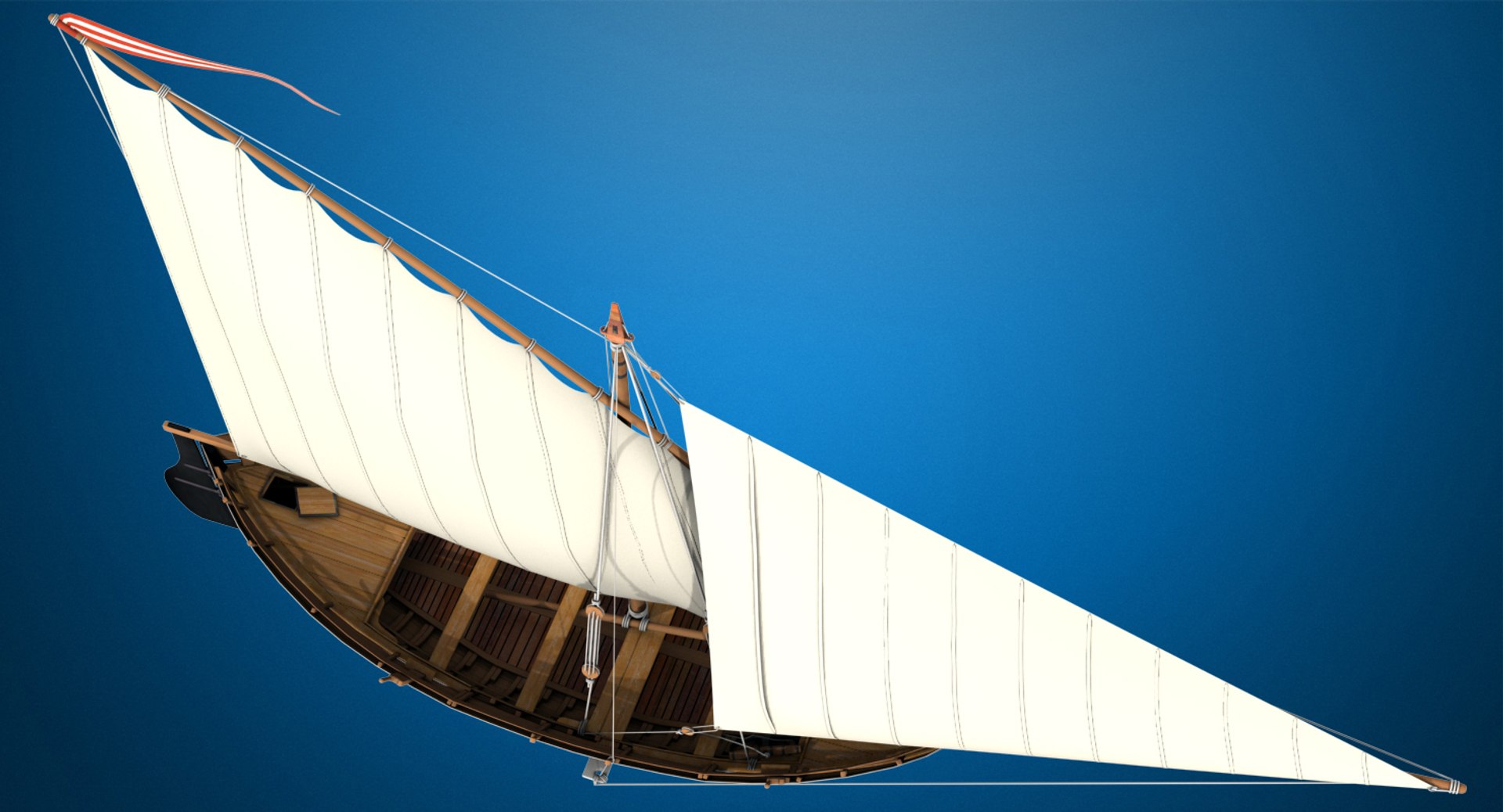 3D Sailing Boat Falkusa Gajeta - TurboSquid 1299561