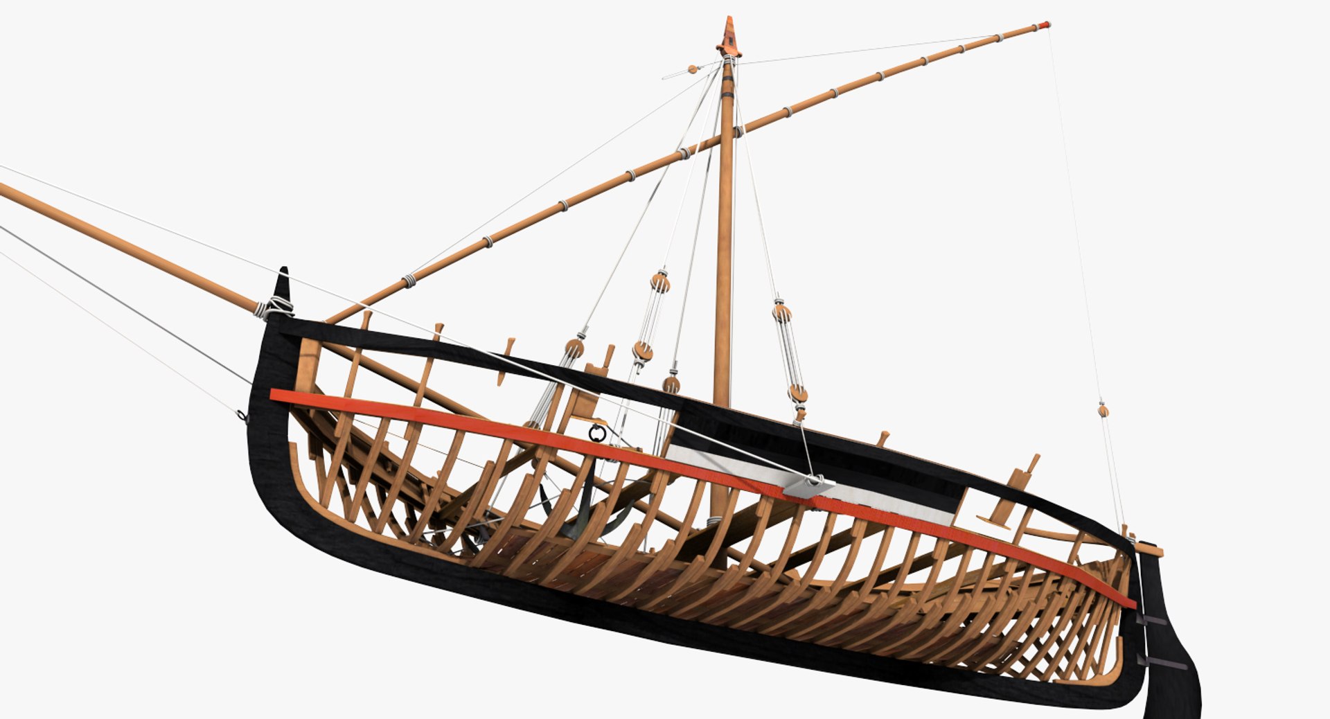 3D sailing boat falkusa gajeta - TurboSquid 1299561