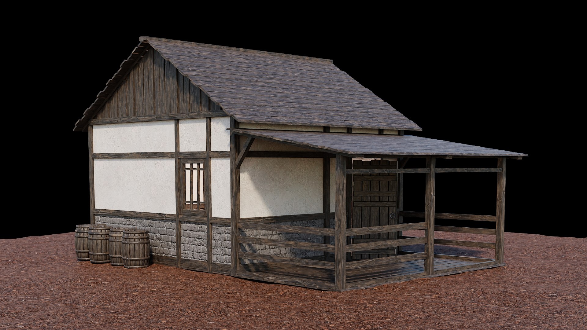 Medieval Village Big Collection 3D Model - TurboSquid 2119339