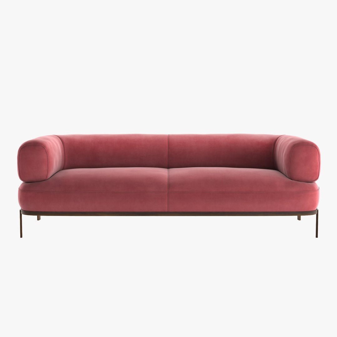 3D Model Sofa Baxter Belt - TurboSquid 1461548