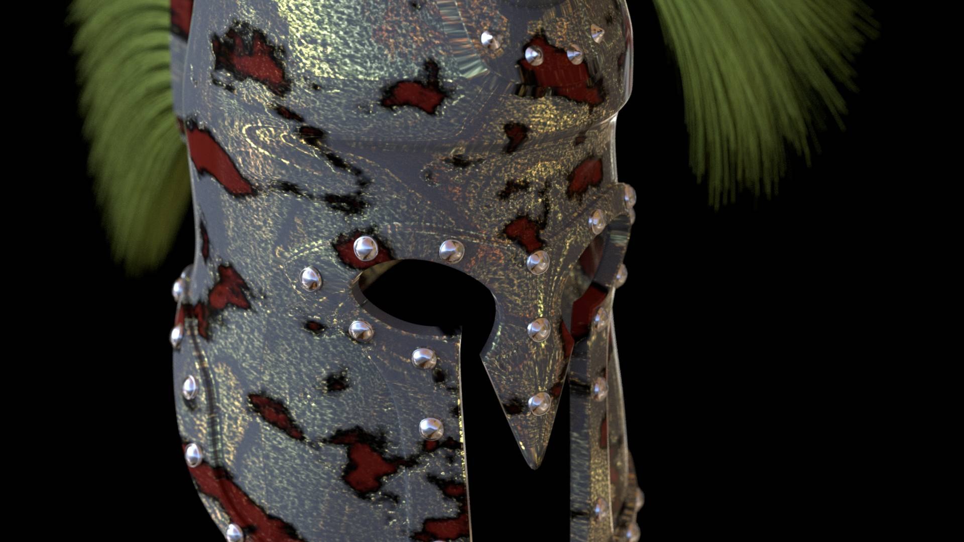 3D Roman Helmet Model - TurboSquid 1744291