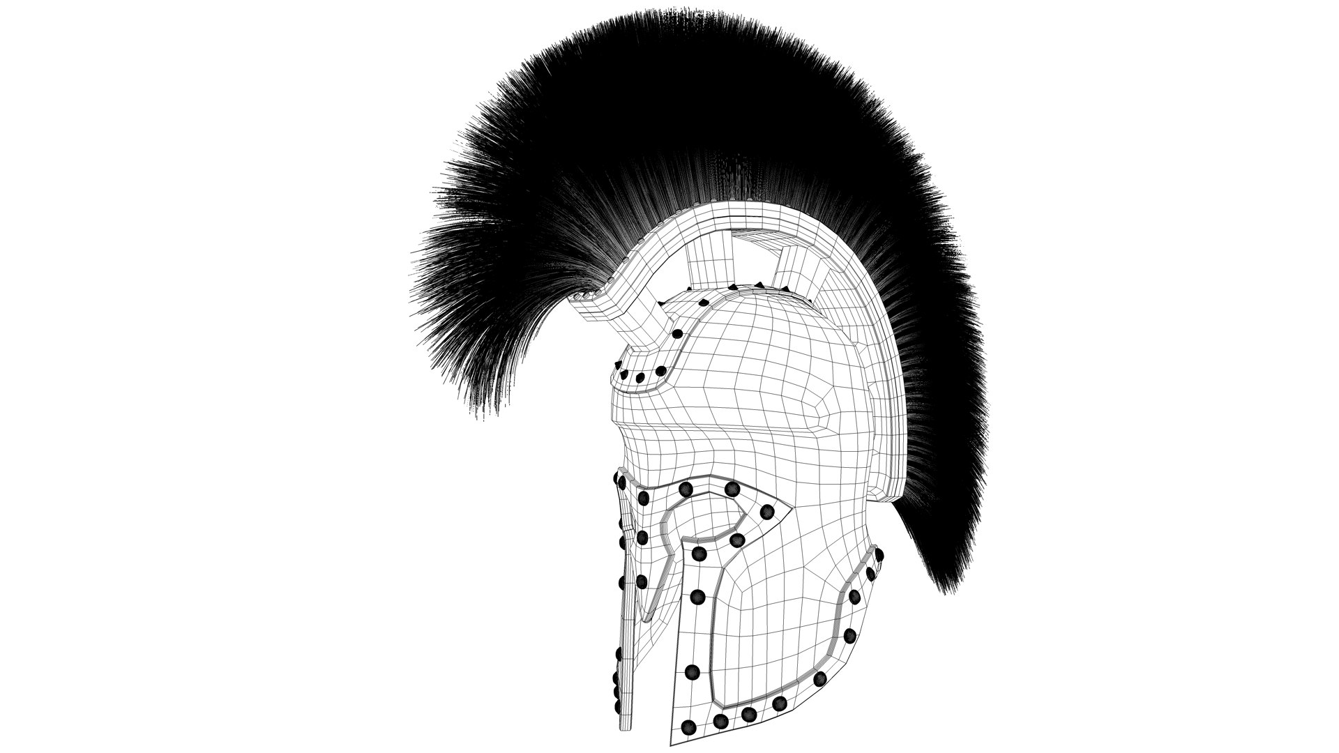 3D Roman Helmet Model - TurboSquid 1744291