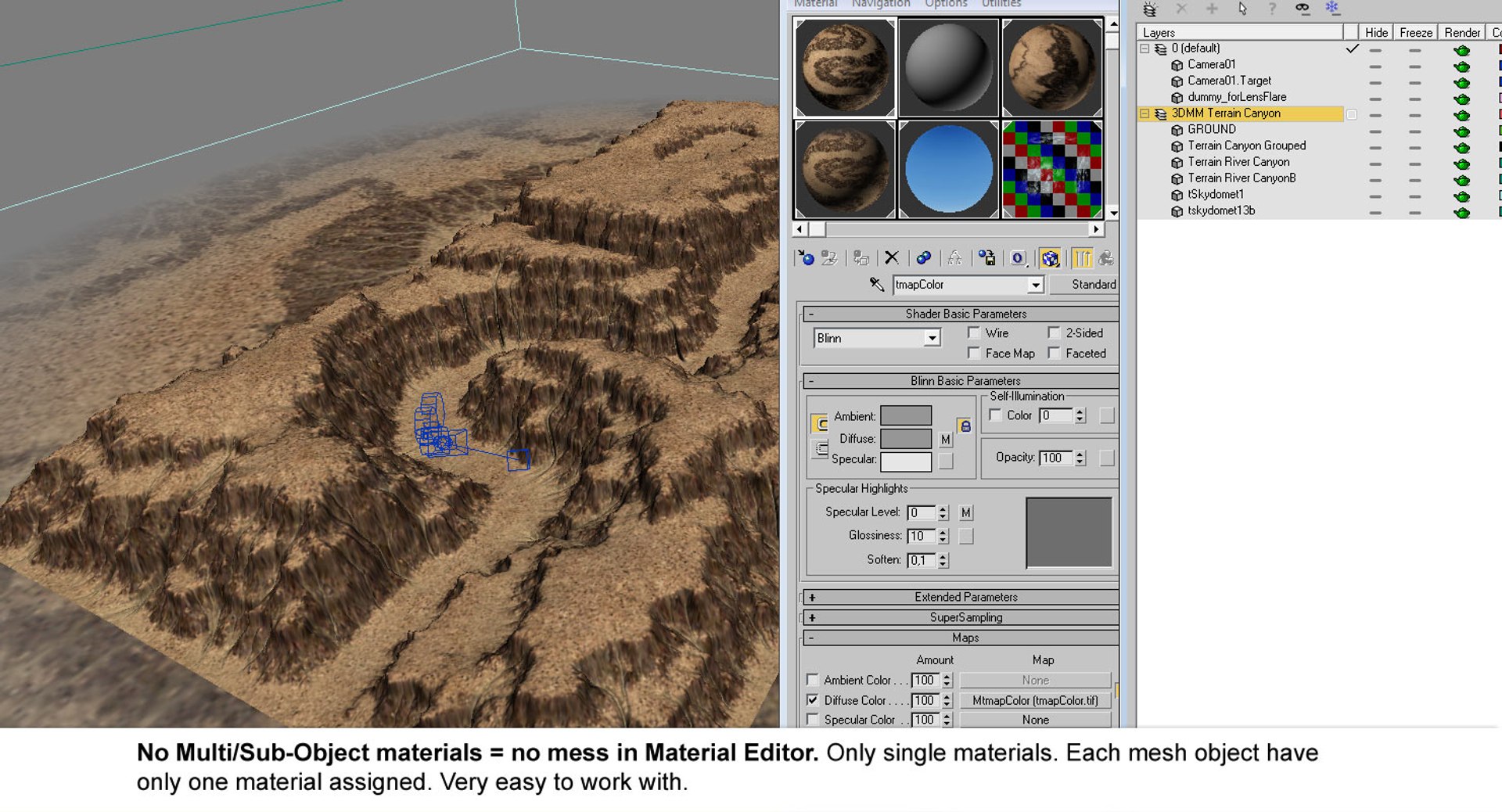 Max Mountain Terrain Landscape