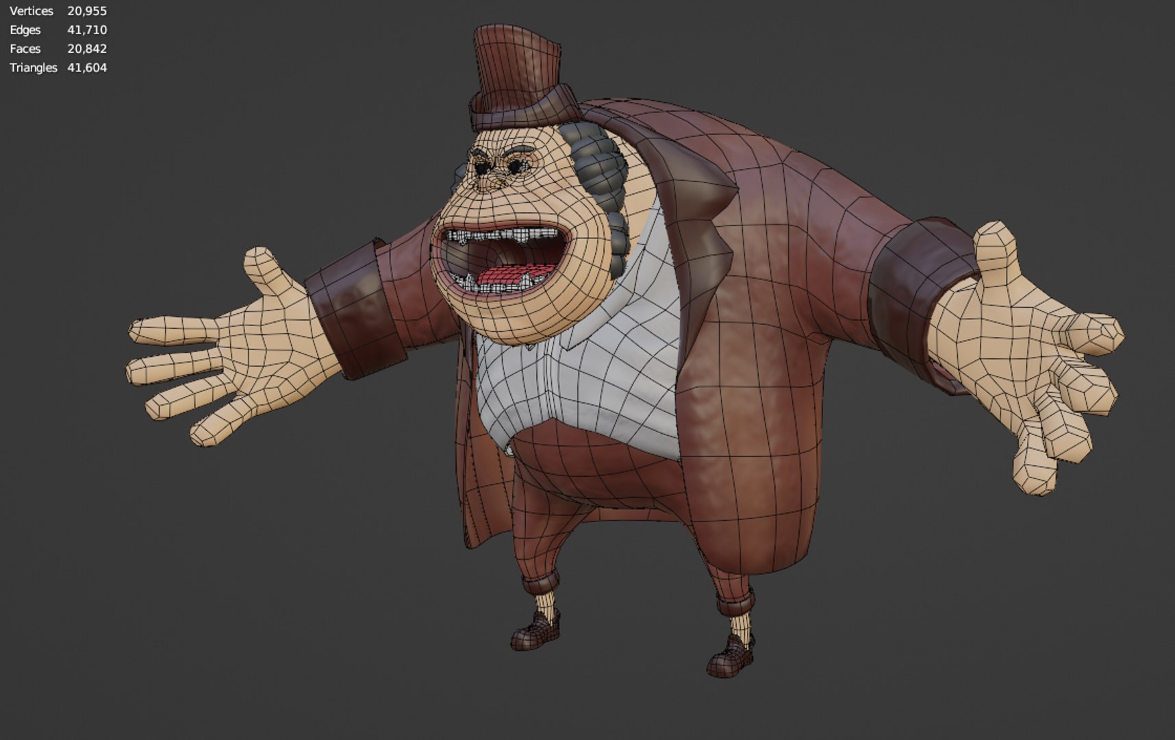 Character -M 3D Model - TurboSquid 1965865