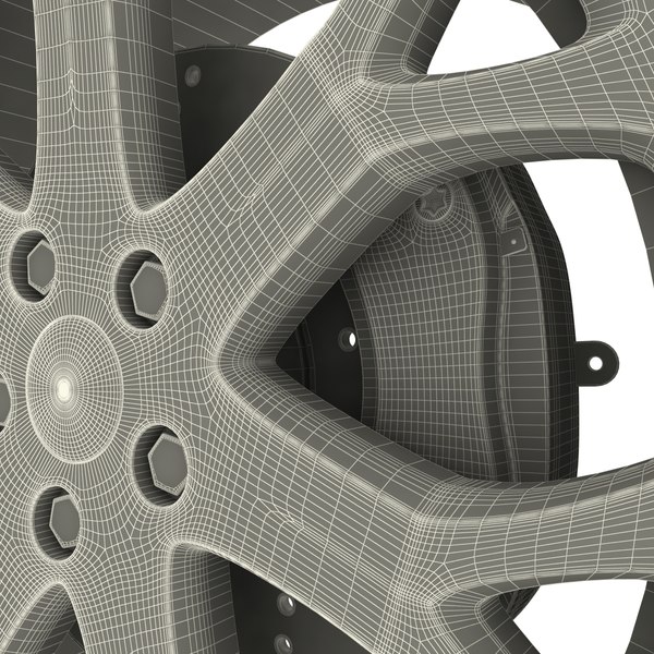 3ds max car wheel