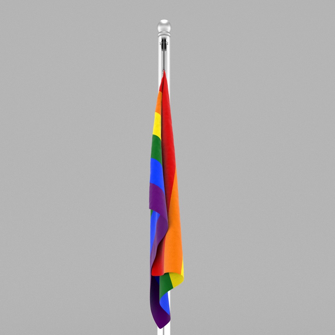 Flag Pride 3D Model - TurboSquid 1650702