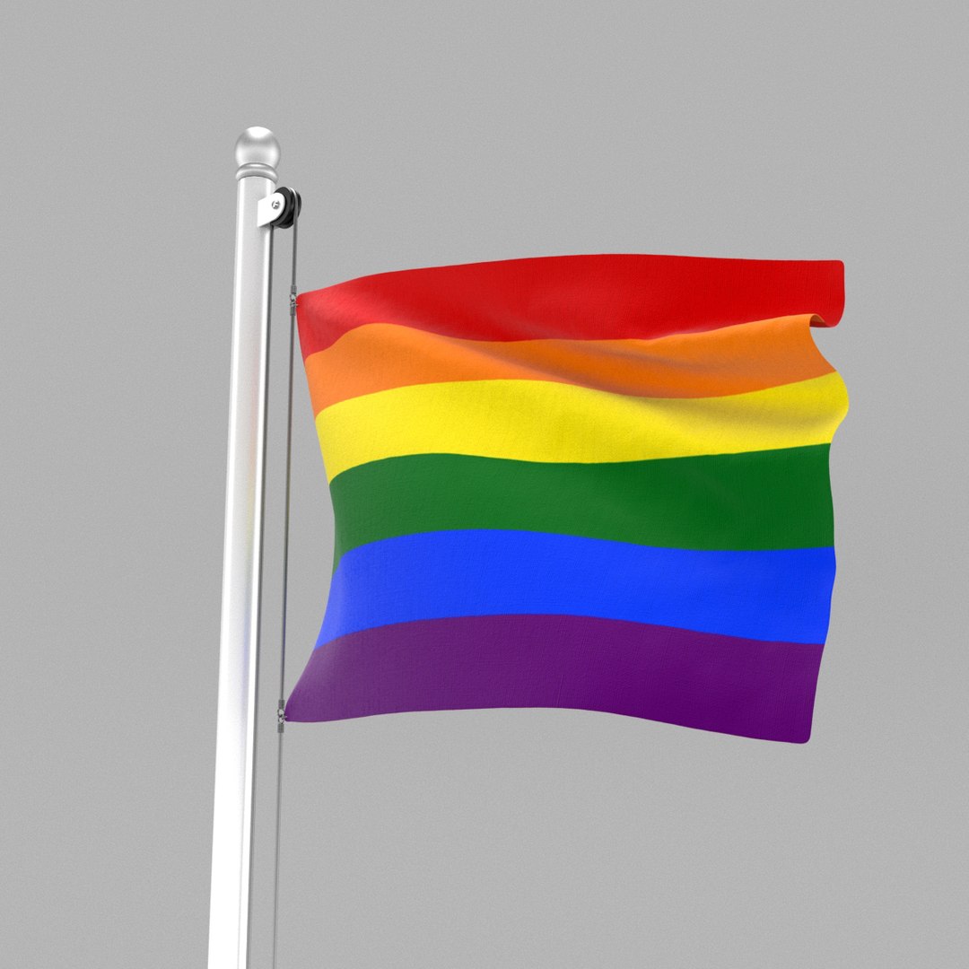 Flag Pride 3D Model - TurboSquid 1650702