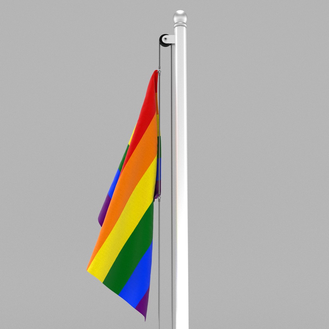 Flag Pride 3D Model - TurboSquid 1650702