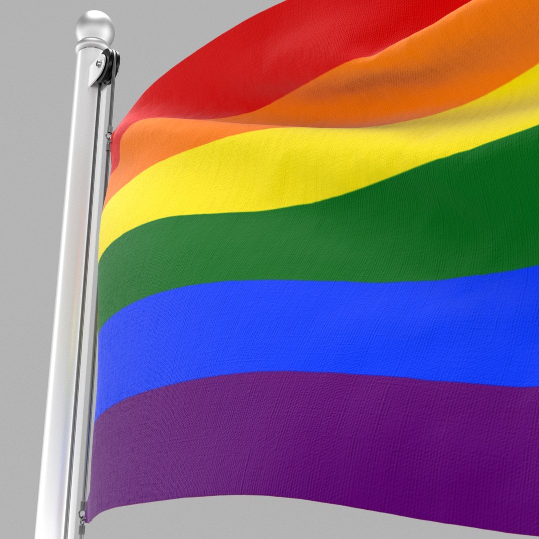 Flag Pride 3D Model - TurboSquid 1650702