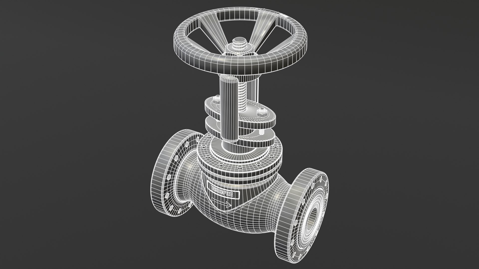 Realistic Globe Valve Model - TurboSquid 2003256