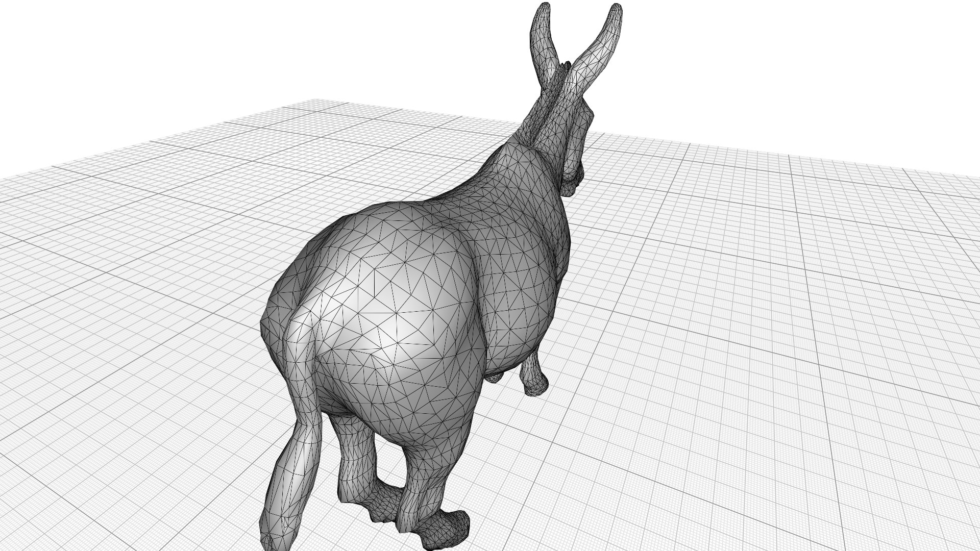 Donkey Lowpoly Realistic 3D Model - TurboSquid 2305728