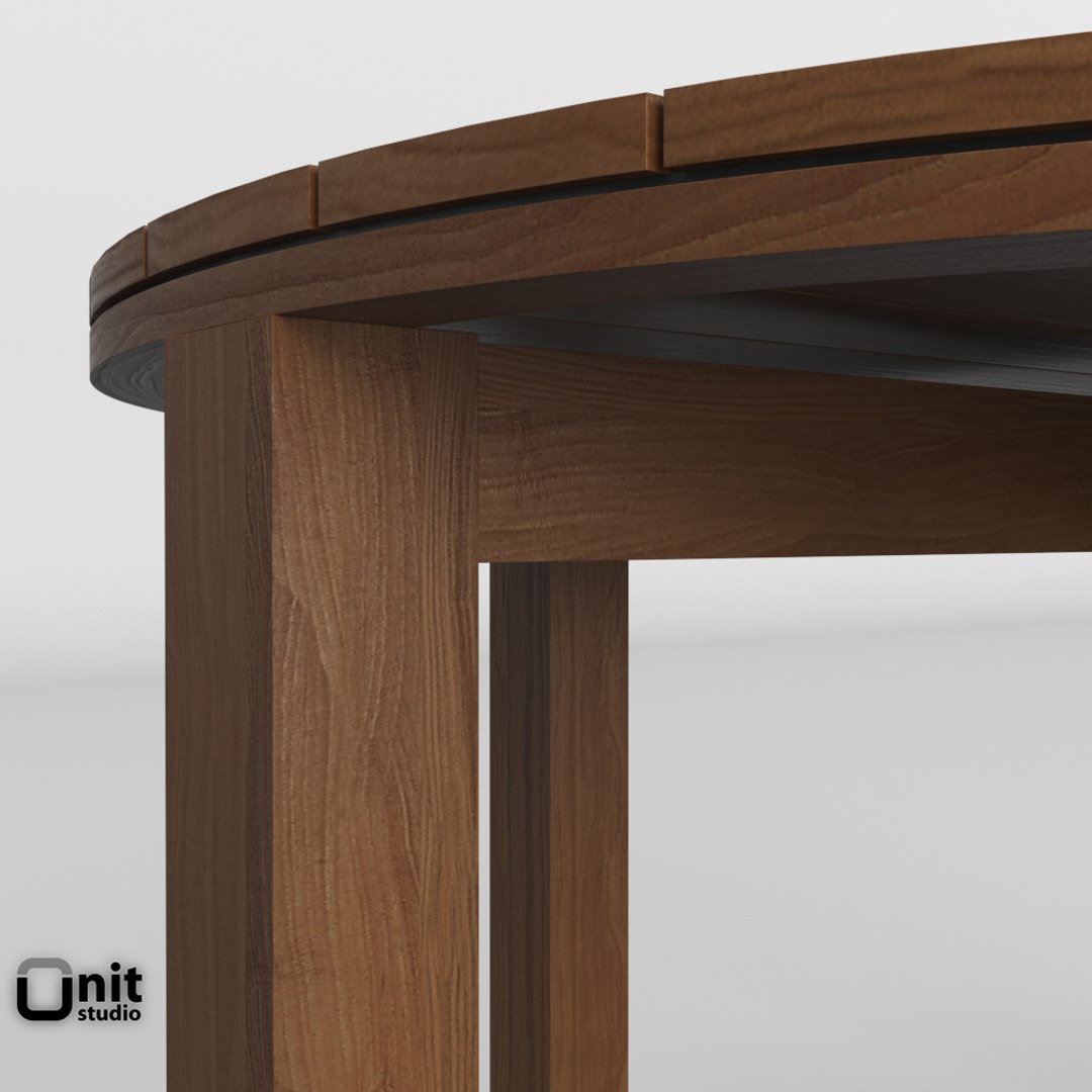 Kos Outdoor Table 3D Model - TurboSquid 1268772