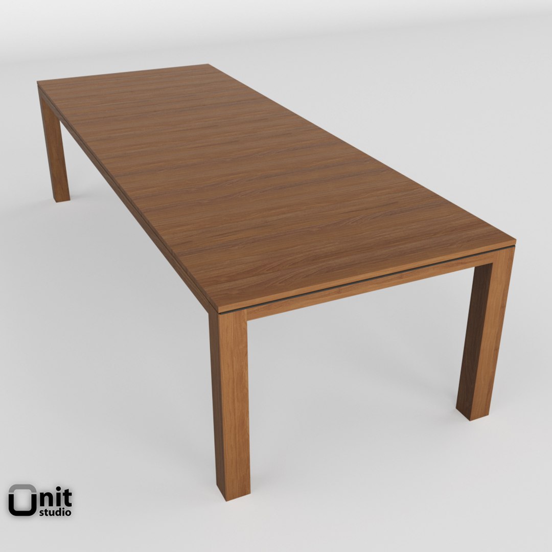 Kos Outdoor Table 3D Model - TurboSquid 1268772