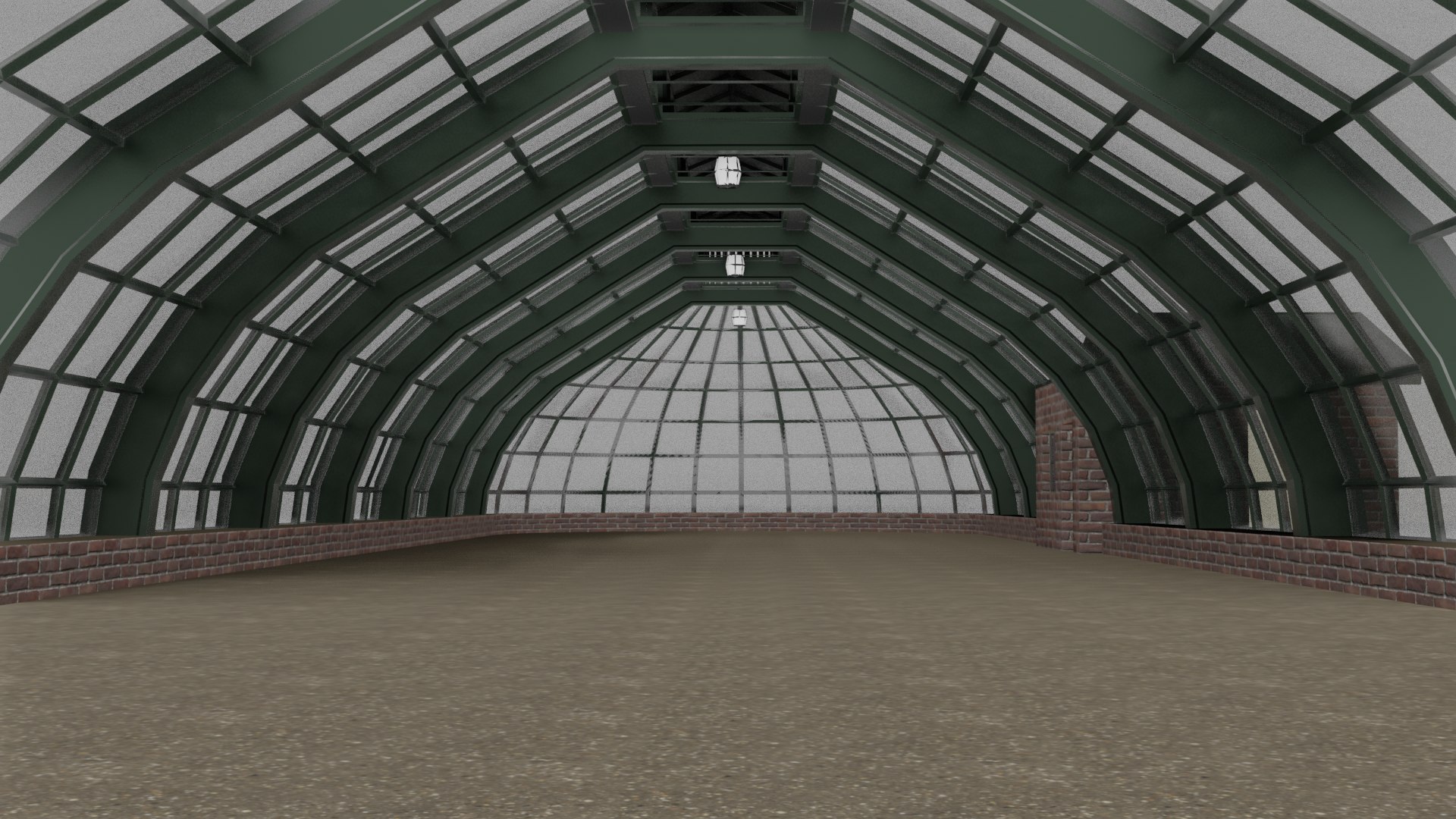 Conservatories Building Historically 3D Model - TurboSquid 1575197