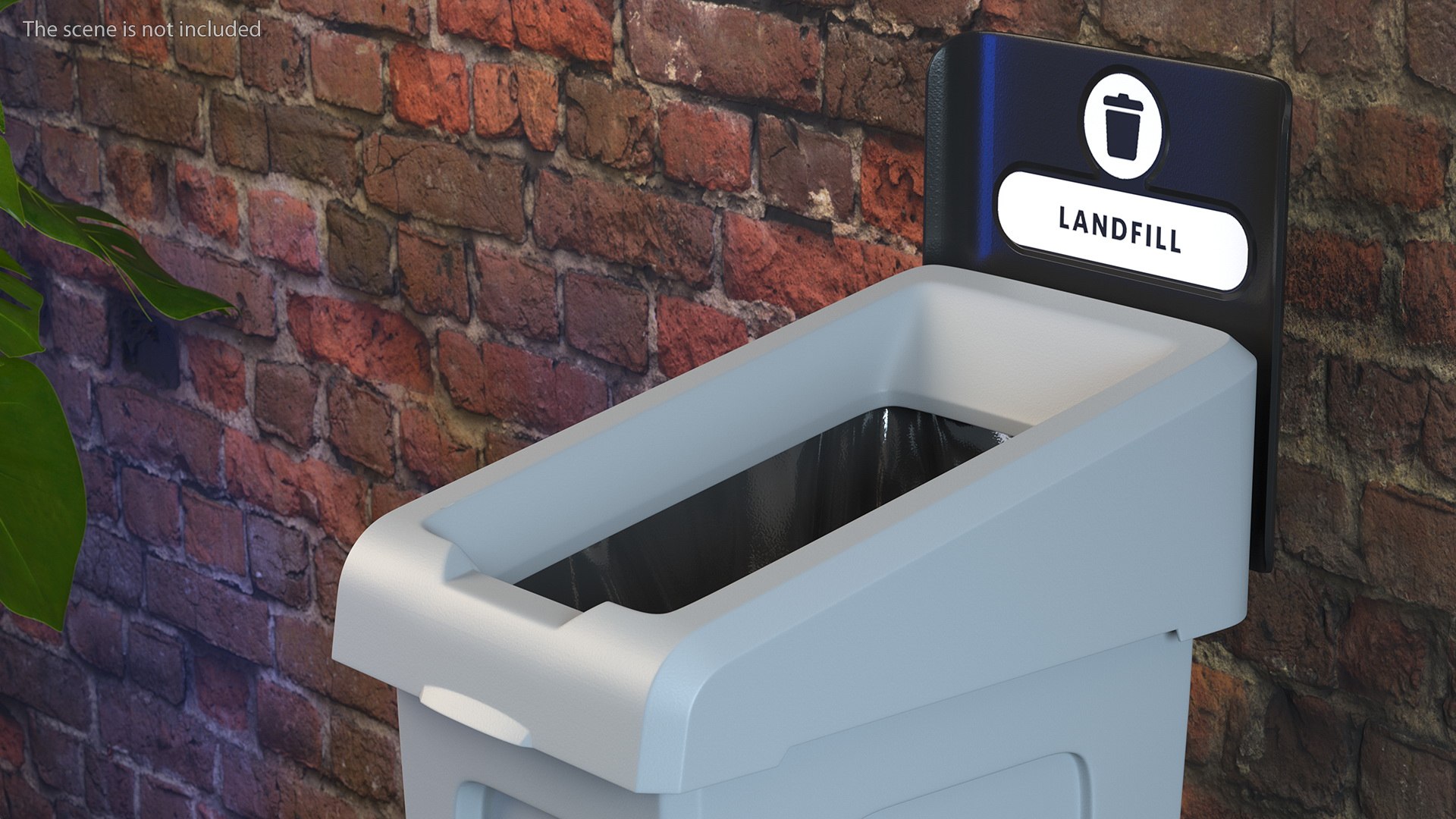 3D Model Landfill Waste Bin - TurboSquid 1807731