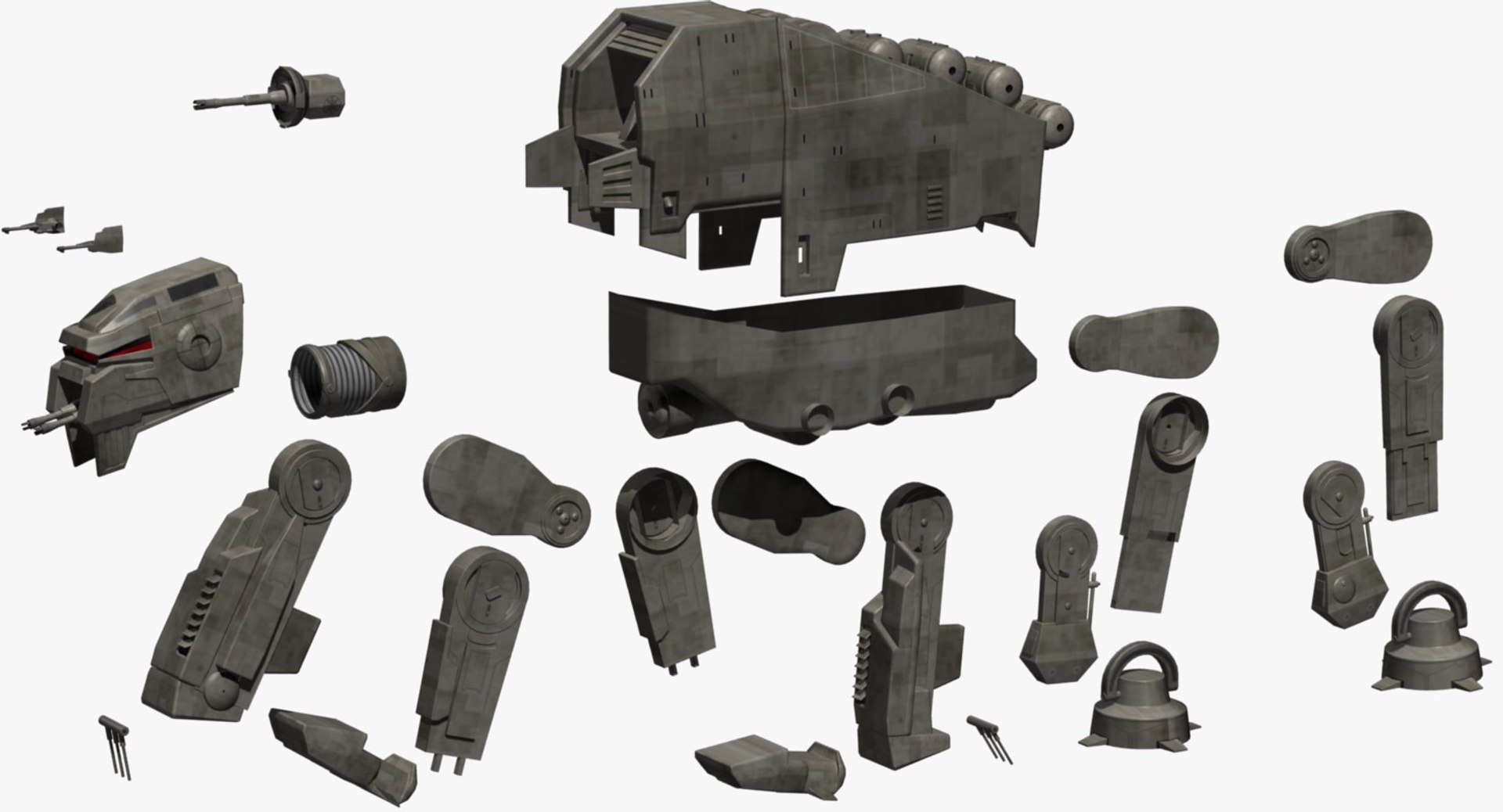 Atm6 walker star wars 3D - TurboSquid 1217161