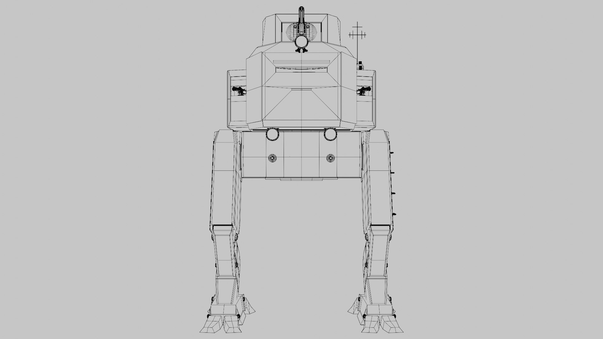 Panzer Mech Walker With RIG And LOWPOLY Forest Camo 3D - TurboSquid 1993381